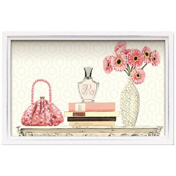 【楽天市場】ユーパワー ロハス ミニアートフレーム マルコ ファビアノ 「パフューム シック3」 LA-01705：クリスタルハート