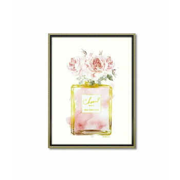 【楽天市場】オマージュ キャンバスアート「パフューム ボトル2」 Lサイズ BC-18002：クリスタルハート