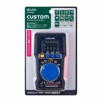 【楽天市場】ELPA デジタルマルチテスター M-03FBM：クリスタルハート