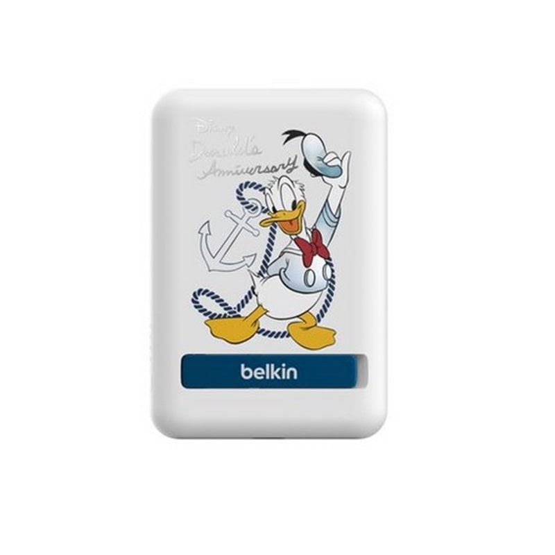 【楽天市場】Belkin（ベルキン） ワイヤレスモバイルバッテリー BPD004qcNB-DY Donald Duck 容量：5,000mAh ...