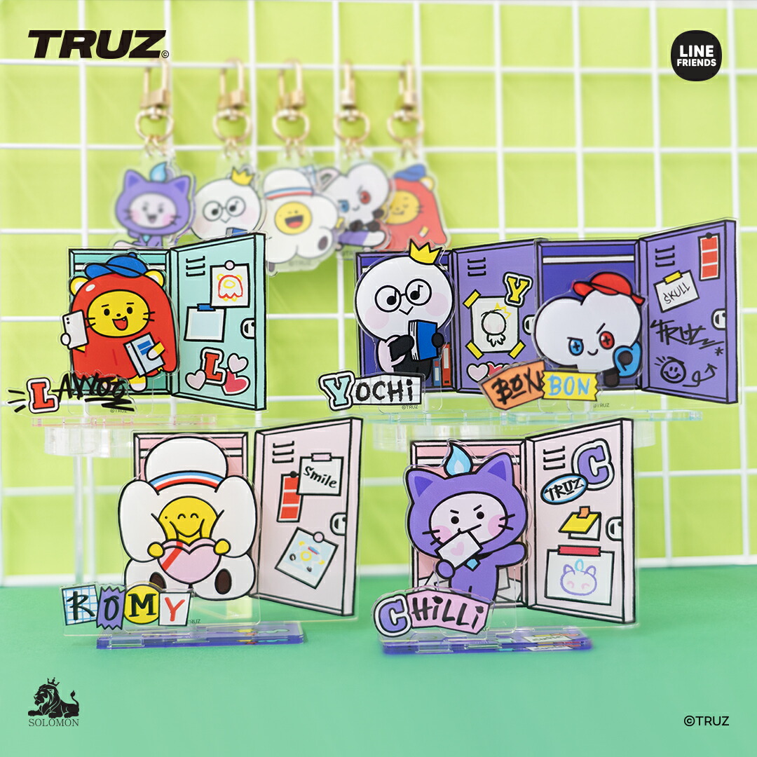 【楽天市場】【：30%OFF SALE：】【TRUZ アクリルスタンド ver.2 DECO PACK】ACRYLIC STAND アクスタ 置物 公式 CHILLI ROMY YOCHI ...