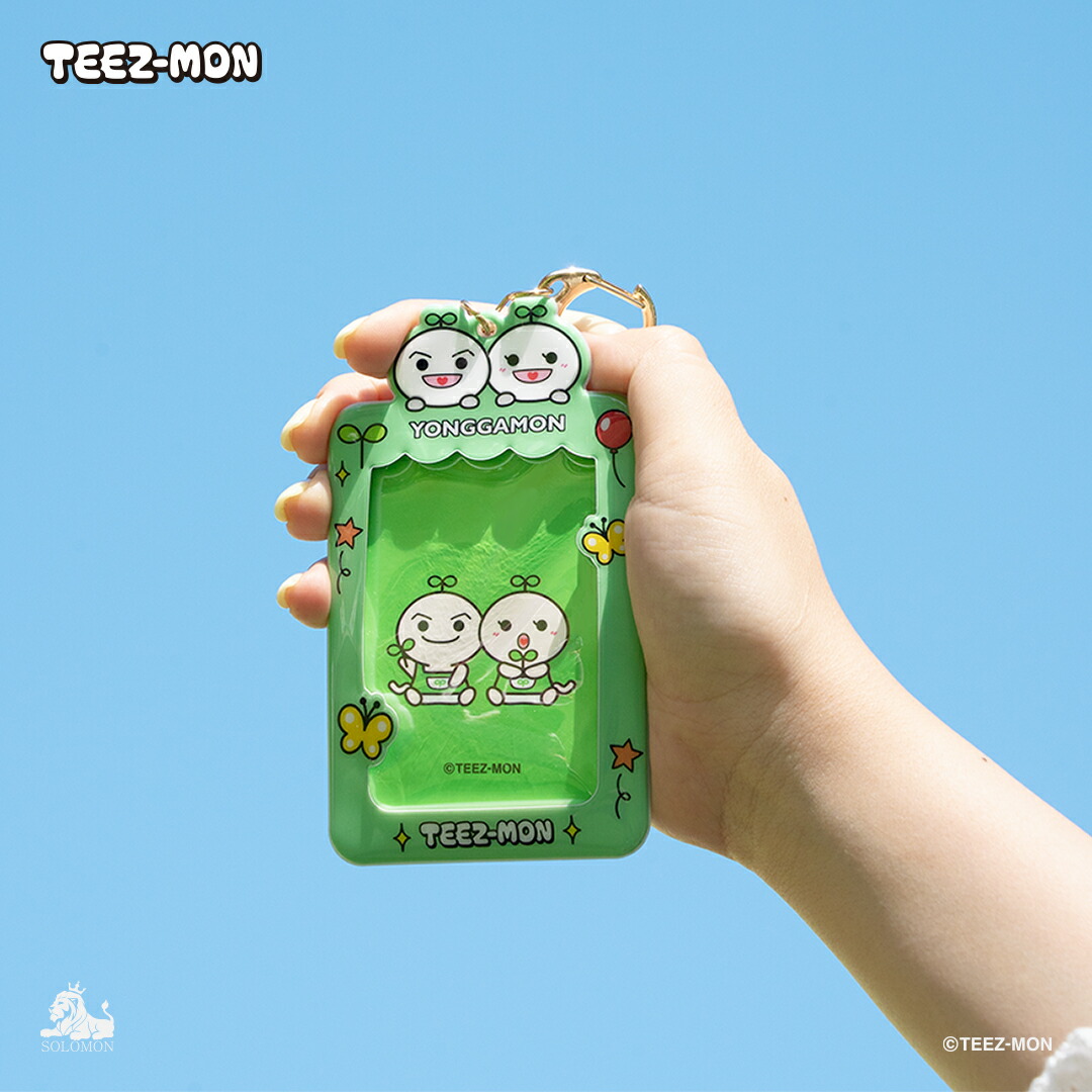 【楽天市場】【：10%OFF SALE：】【TEEZ-MON フォトカードキーホルダー】PHOTOCARD KEY HOLDER フォトカード ...