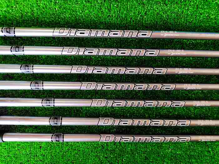 【楽天市場】【中古】 Diamana ZX-2 60 (S) シャフトのみ 7本セット グリップ付き ディアマナ：KSゴルフ楽天市場店