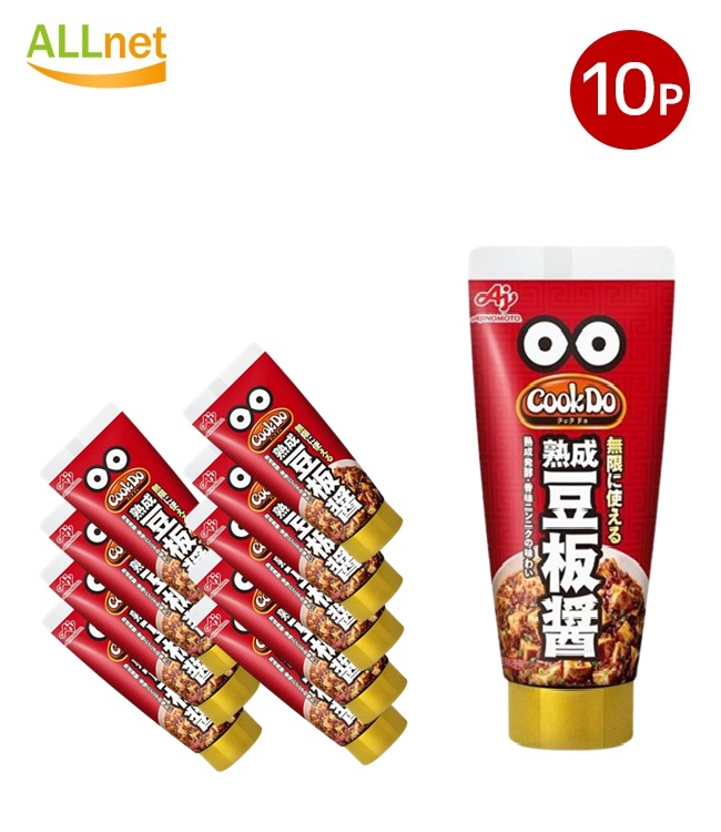 【楽天市場】【送料無料】味の素 CookDo 熟成豆板醤 65g×10個セット チューブ：オールネショップ