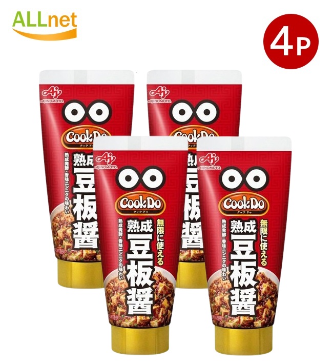 【楽天市場】【送料無料】味の素 CookDo 熟成豆板醤 65g×4個セット チューブ：オールネショップ