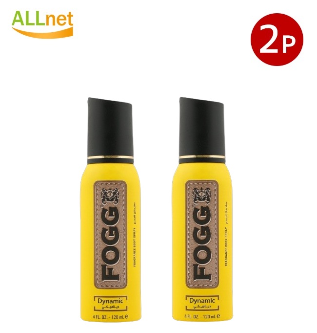 【楽天市場】FOGG ダイナミック ボディスプレー 120ml×2本セット Fogg Dynamic Fragrance Body Spray ...