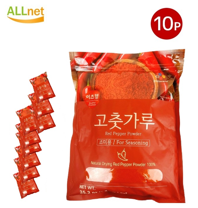 【楽天市場】CJ freshway 唐辛子粉(調味用) 1kg ×10袋セット中国産 natural Drying Red Pepper ...