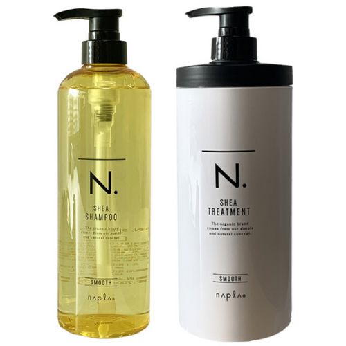 【楽天市場】【お得セット】ナプラ N.エヌドット SHEA シャンプー750ml／トリートメント 650g スムース （ハリ・コシ） 美容院・サロン専売品【napla】：Matilda