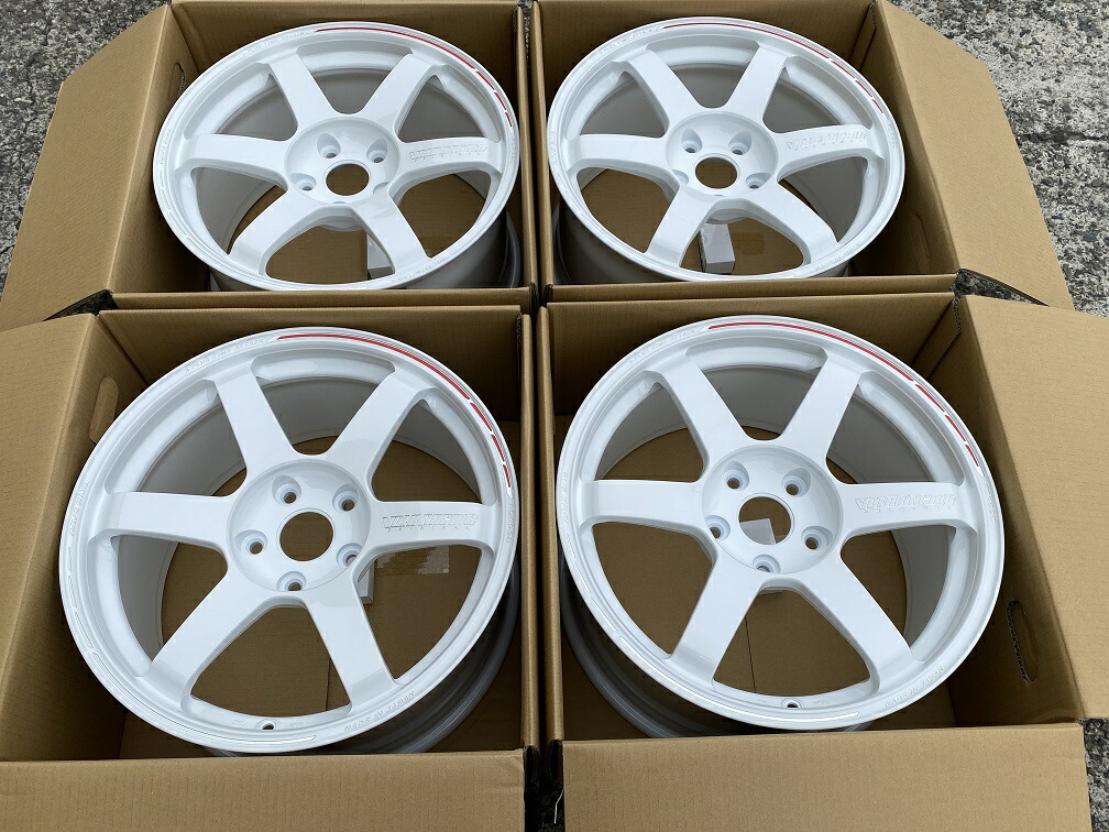 【楽天市場】【即納】RAYS TE37SAGA S-plus TIME ATTACK EDTION WR 18インチ9.5J+46 5H120 ...