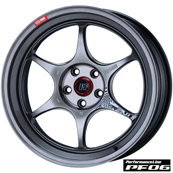 【楽天市場】ENKEI エンケイ Performance Line PF06 17インチ 7.5J+45 5H114.3 HSB 新品ホイール4本：KTfaith