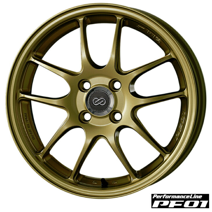 【楽天市場】ENKEI エンケイ Performance Line PF01 18インチ 7J+48 5H100 G 新品ホイール4本：KTfaith