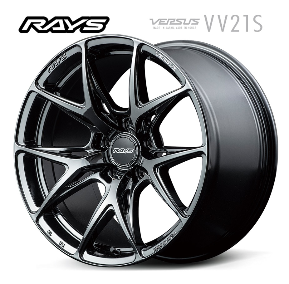 【楽天市場】RAYS レイズ VERSUS (ベルサス) VV21S 19インチ 8.5J+36 5H114.3 YNJ 新品ホイール4本：KTfaith