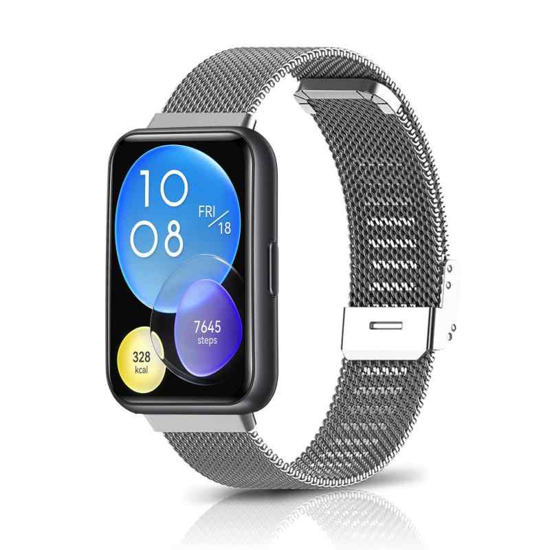 【楽天市場】[HeeNia] Huawei Watch Fit 2 対応 バンド 金属ベルト ステンレス製 替えベルト 長さ調節可能 柔らしい ...