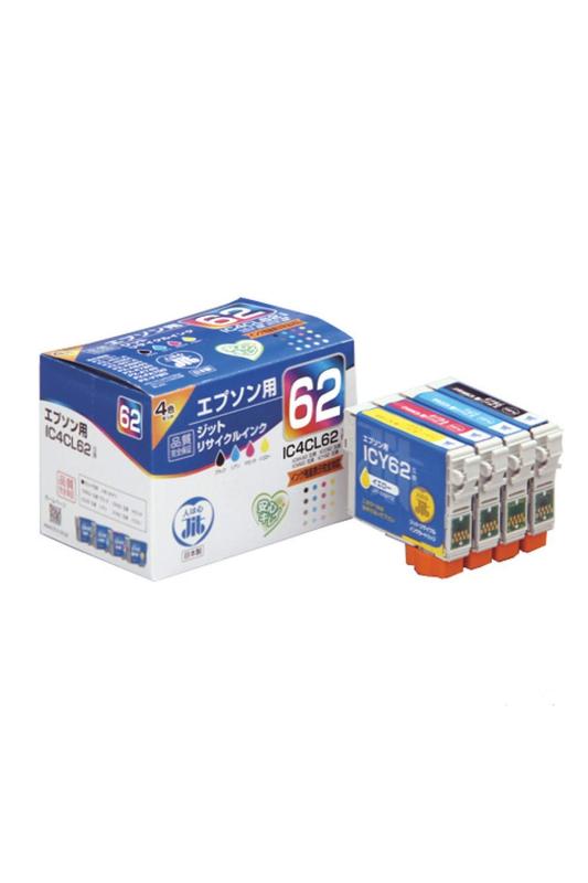 【楽天市場】ICBK62 ブラック対応ジットリサイクルインクカートリッジ エプソン 日本製 JIT-E62B：Kudos21 楽天市場店