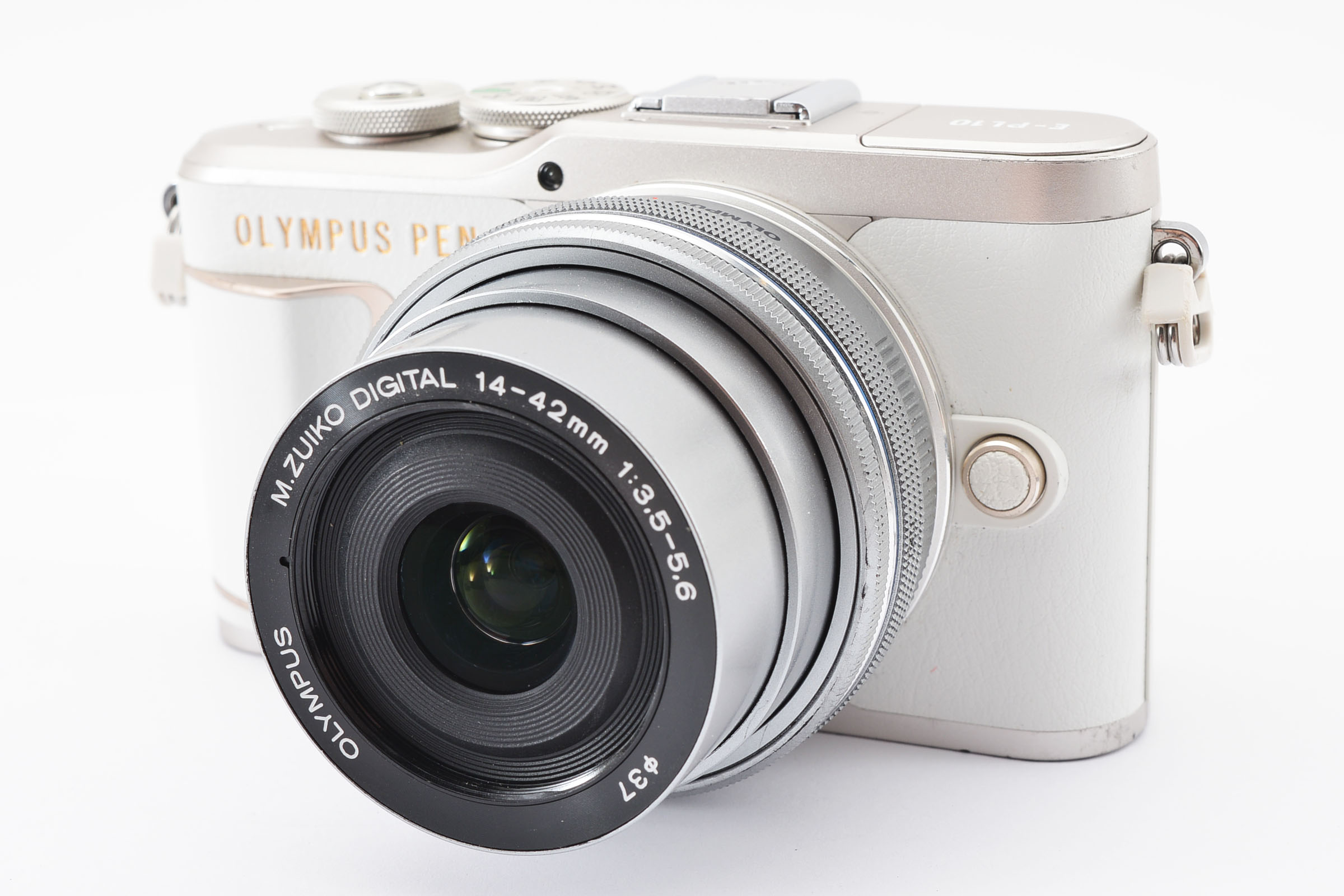 【楽天市場】【中古】OLYMPUS オリンパス PEN E-PL10 14-42mm EZレンズキット ホワイト：熊本カメラ楽天市場店