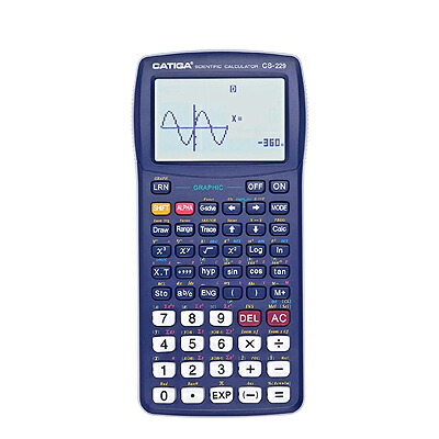 【楽天市場】CATIGA CS-229 ブルー 関数電卓 【訳あり：箱無し】(※輸入品のため、電池別売)【メール便のみ送料無料】LCD画面 ...