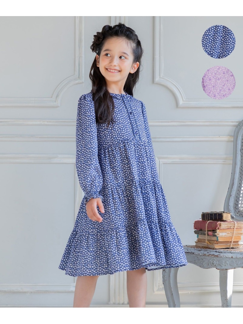 【楽天市場】【SALE／30%OFF】【150-160cm】Tiny Rose ワンピース 組曲 KIDS クミキョク ワンピース・ドレス ワンピース パープル ネイビー【RBA_E】【送料 ...