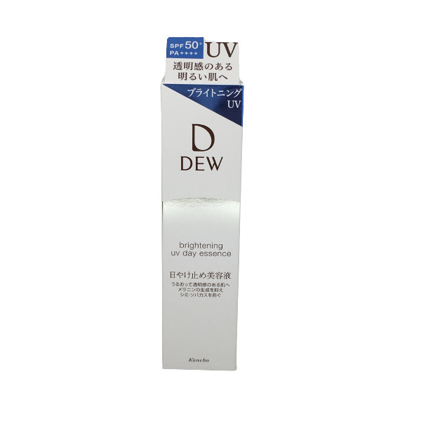 【楽天市場】【2点購入で香料GET】カネボウ DEW ブライトニング UV デイエッセンス SPF50+・PA++++ 40g [ 医薬部外品 日焼け止め 美容液 UVケア 紫外線対策 化粧 ...