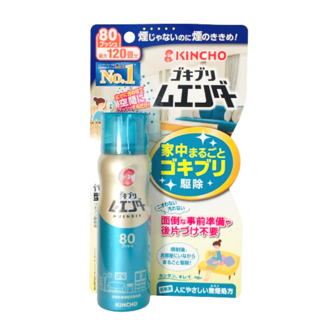 【楽天市場】【2点購入でハッカ油】 ゴキブリムエンダー 80プッシュ 36ml [ KINCHO kincho キンチョウ 金鳥 大日本除虫菊 防除用医薬部外品 蚊 ハエ トコジラミ 無煙処方 ...