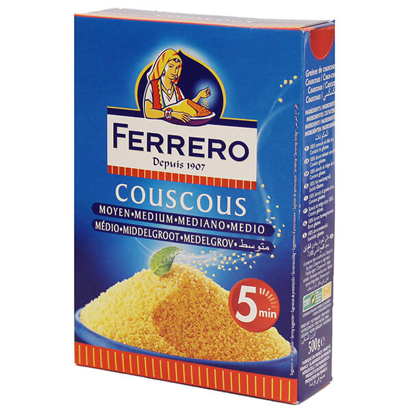 【楽天市場】クスクス 中粒 500g フェレロ FERRERO パスタ 加熱済み デュラム小麦：kunistyle