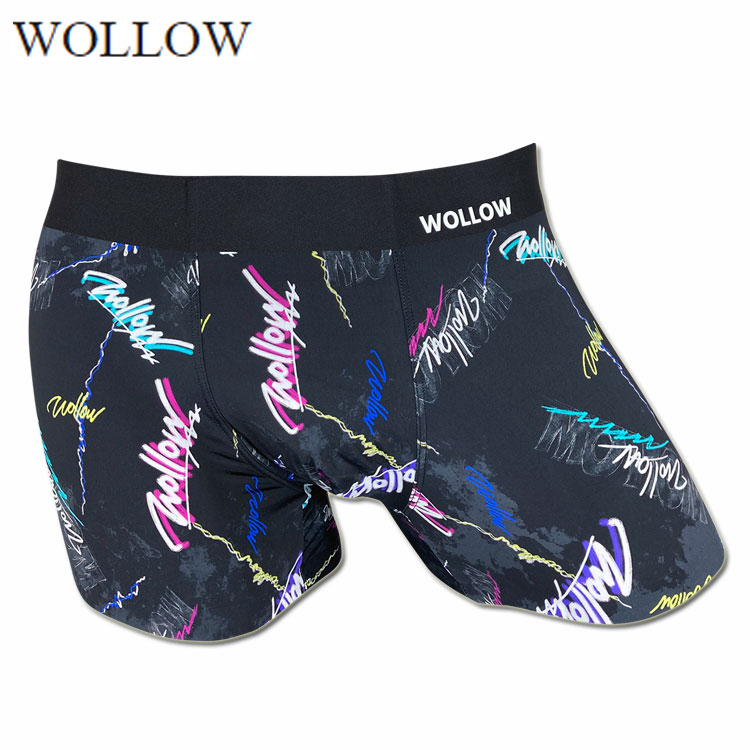 【楽天市場】WOLLOW ワロー ボクサーパンツ W-43 ナイロンボクサー メンズ：パンツのくらきち