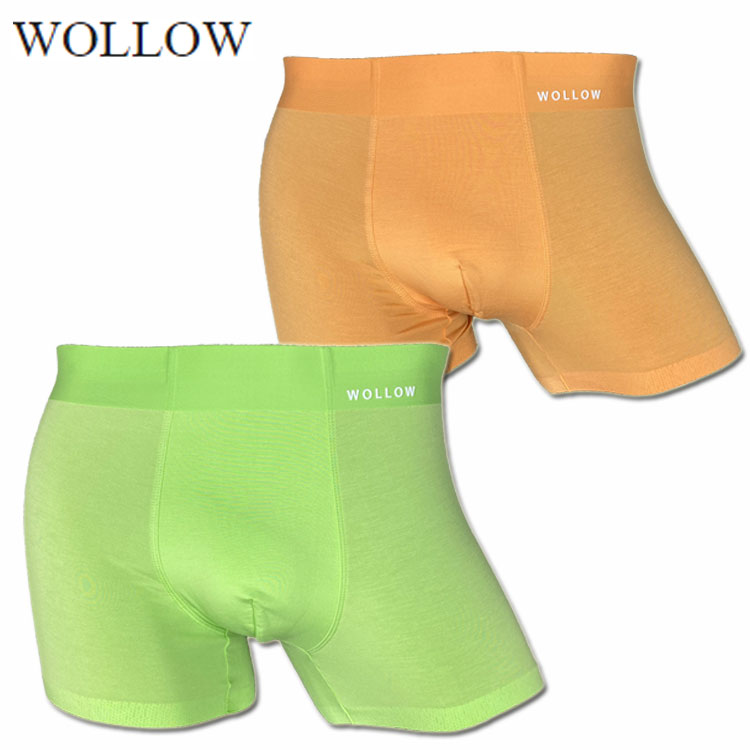 【楽天市場】WOLLOW ワロー ボクサーパンツ W-33 モダールボクサー メンズ：パンツのくらきち