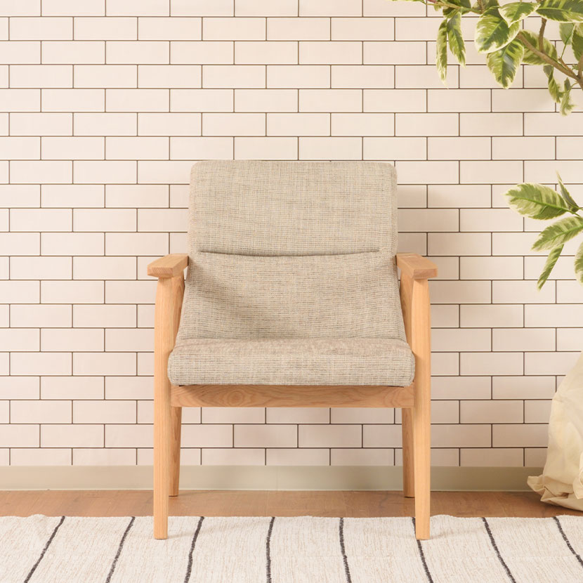 【楽天市場】幅63cm 1人掛け リズ ダイニングチェア 肘付き RTO-881：暮らしのデザイン 楽天市場店