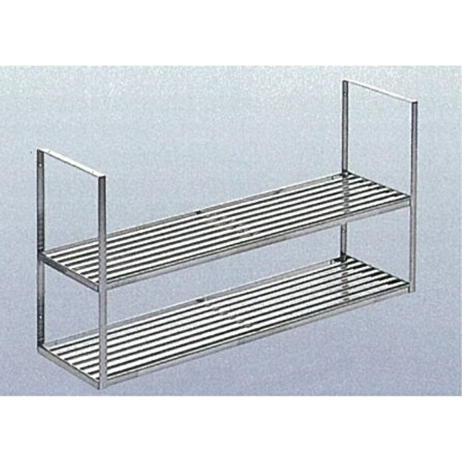 【楽天市場】田窪工業所 公団2段水切棚 90cm 2KJ-901 【代引き不可・配達時間指定不可・日祝日配達不可】：くらし弐番館