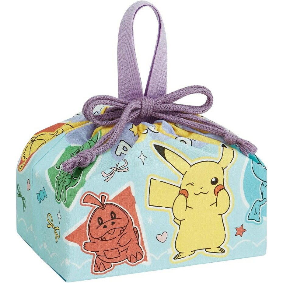 【楽天市場】大特価セール！Skater スケーター KB7 ランチ巾着 ポケモンPopping 任天堂 ピカチュウ ポケットモンスター（ポスト投函ネコポス）：くらし弐番館