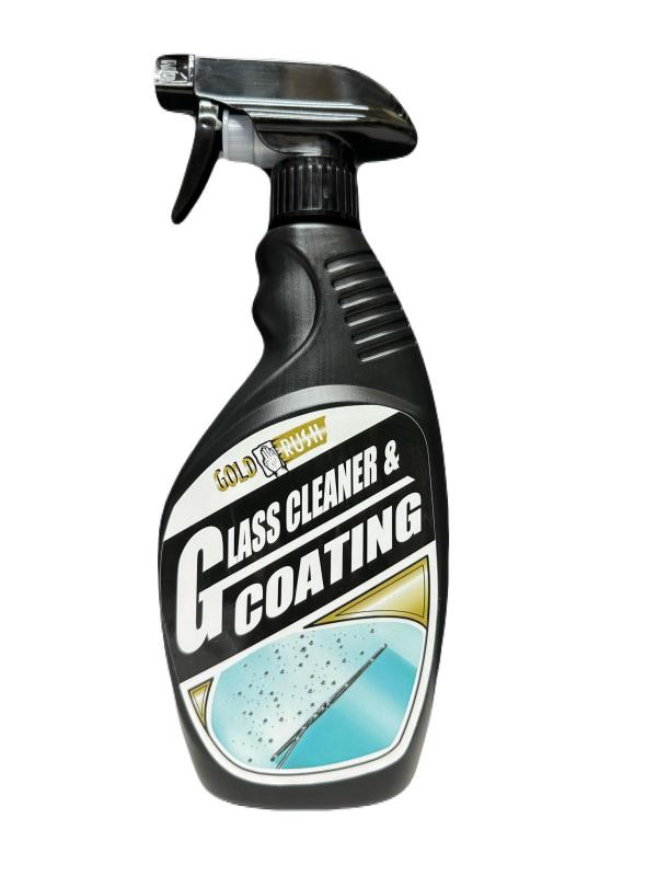 【楽天市場】GOLD RUSH ガラスクリーナー&コーティング GLASS CLEANER&COATING ウインドウガラス撥水剤 ...