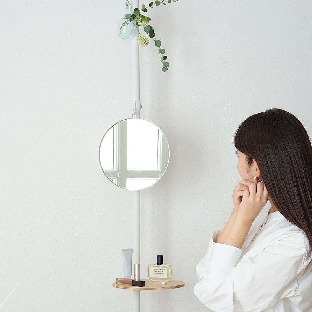 【楽天市場】ドローアライン DRAW A LINE 023 Mirror D-MIR-BK ミラー 鏡 パーツ 浮かせる インテリア おしゃれ ...