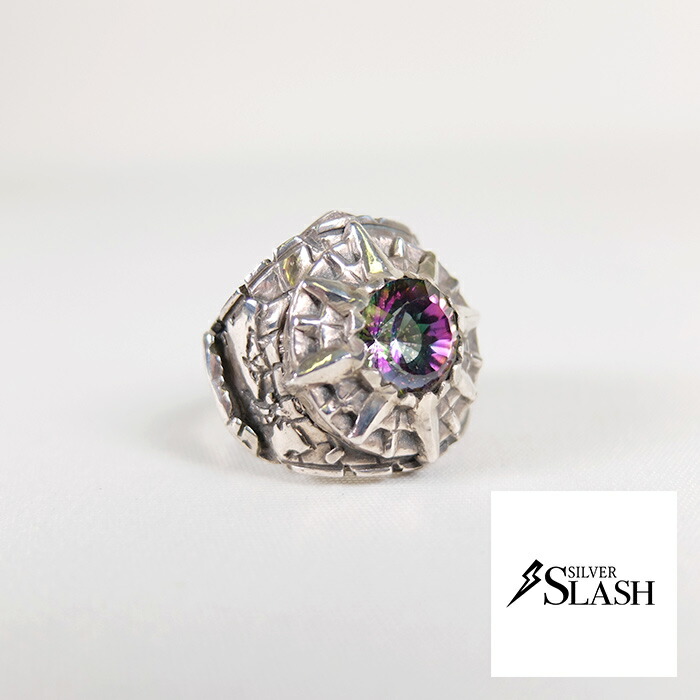 【楽天市場】【SLASH】10th Anniv.ワールドマップリング/リング/地図/世界/ロック/プレゼント/SV950/シルバー：黒革 楽天市場店