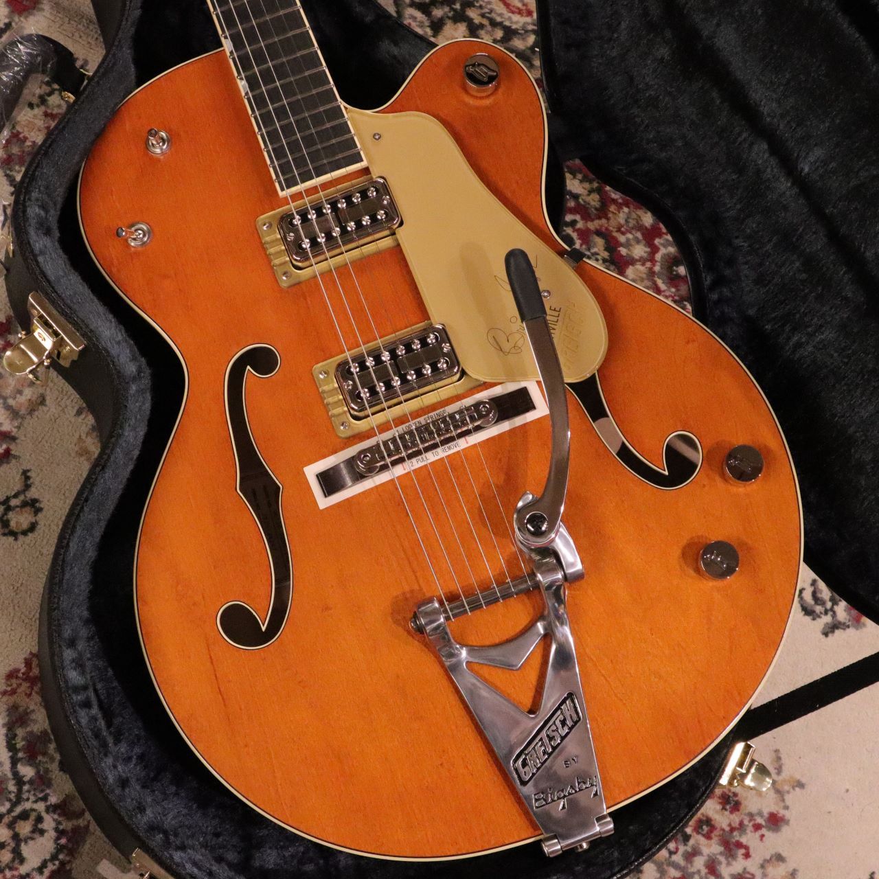 【楽天市場】Gretsch G6120T-BSSMK Brian Setzer Signature Nashville Hollow Body ...