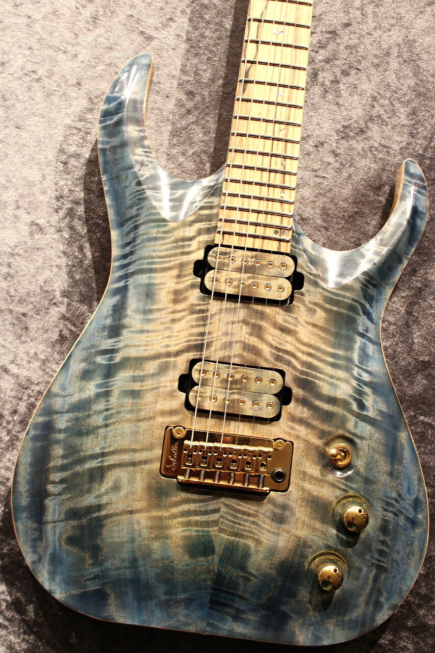 【楽天市場】STK Guitars Custom Order STK S1.Carved -Blue Moon- 【日本初上陸】【カスタム ...