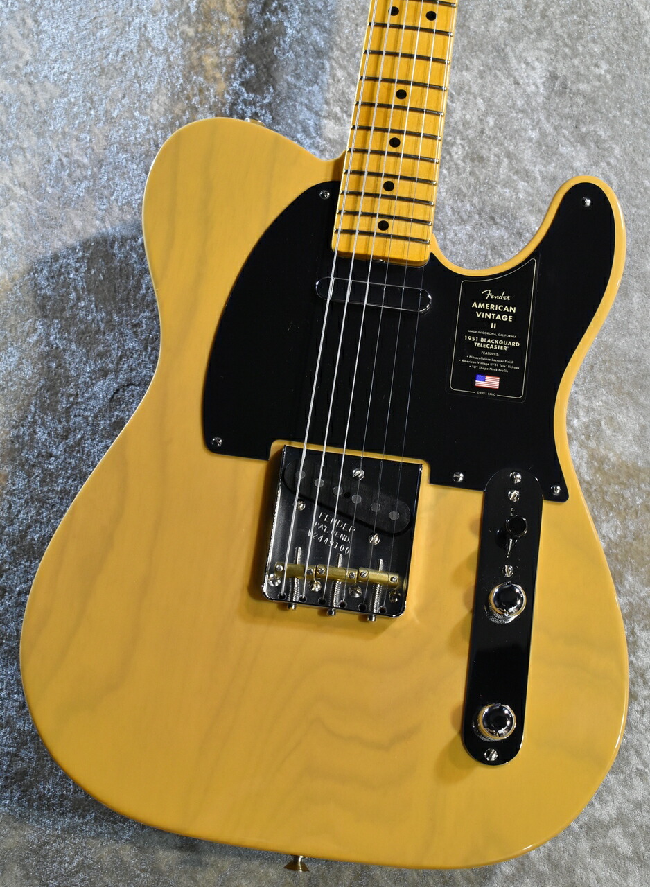【楽天市場】Fender American Vintage II 1951 Telecaster #V2449100【超軽量3.13kg!/チョイ傷特価】【WケースCP】【横浜店】：クロサワ ...