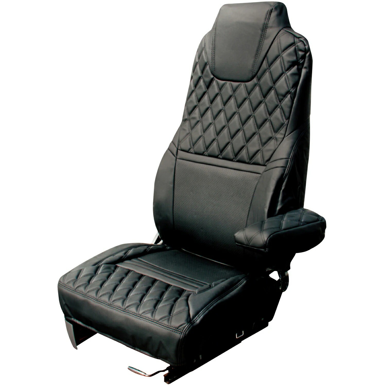 【楽天市場】595364ジェットイノウエ COMBI車種別シートカバー クオン 黒／黒糸：KURUMAdeCOCO