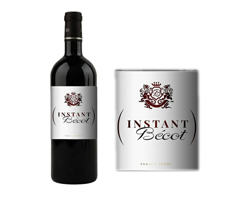 【楽天市場】【送料無料】アンスタン ベコ INSTANT BECOT 赤ワイン 750ml シャトー・ボーセジュール・ベコ フランス ボルドー ...