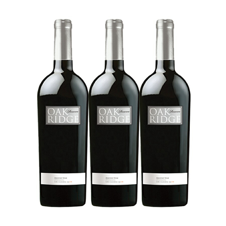 【楽天市場】【送料無料】【3本セット】オーク・リッジ リザーヴ・エインシェント・ヴァイン・ジンファンデル ロダイ Oak Ridge ...