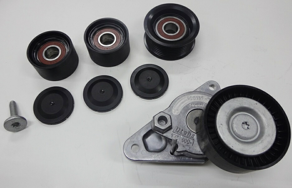 【楽天市場】【送料サービス】ベンツ W220 W221 W215 W216 R230 ベルトテンショナー ガイドプーリーセット：車用品＆部品