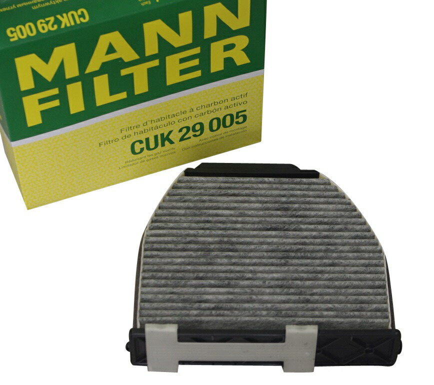 【楽天市場】MANN A/Cフィルター エアコンフィルター CUK29005 ベンツ X204 GLKクラス W204 Cクラス W218 ...