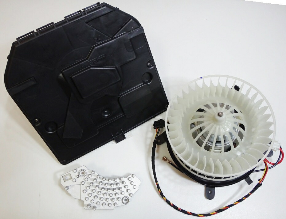 【楽天市場】【代引き出荷可能／安心1年保証】ブロアモーター／ブロワーモーター 後期対策3点セット W210 Eクラス 左ハンドル用 ...