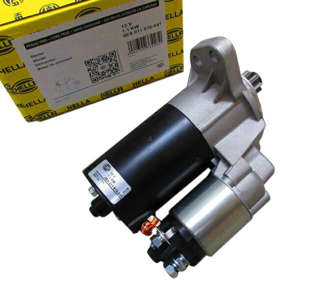【楽天市場】HELLA製 スターター セルモーター 020-911-023F 020911023F／VW ボーラ 1J2 キャディ 9K9B ...