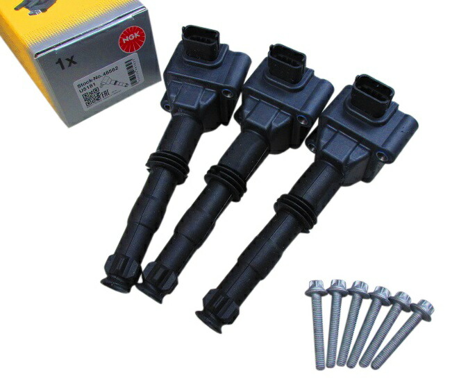 【楽天市場】【安心1年保証付き】NGK製 イグニッションコイル（3本セット） 99760210700・99760210400 ...