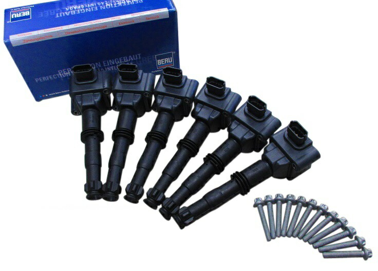 【楽天市場】BERU製 イグニッションコイル ダイレクトイグニッションコイル新品 6本セット（99760210702・99760210700 ...