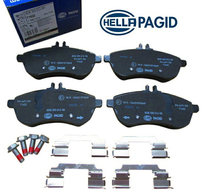 【楽天市場】【代引き出荷可能！】Pagid製 フロント ブレーキパット ディスクパット／ベンツ W207 W204 R172 ...