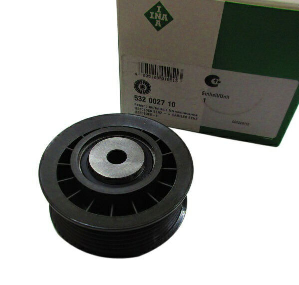 【楽天市場】【代引き出荷可能／安心1年保証】INA製 アイドルプーリー テンションプーリー新品 (M119/V8) W126 W140 ...