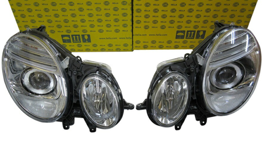 【楽天市場】W211 Eクラス (後期) HELLA製 バイキセノンヘッドライト (2118205161／2118205261)：車用品＆部品