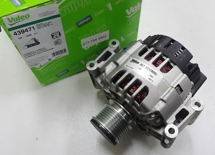 【楽天市場】【送料無料】ベンツ W203 W209 R171 Valeo製 オルタネーター ダイナモ (V14／120A)新品 ...