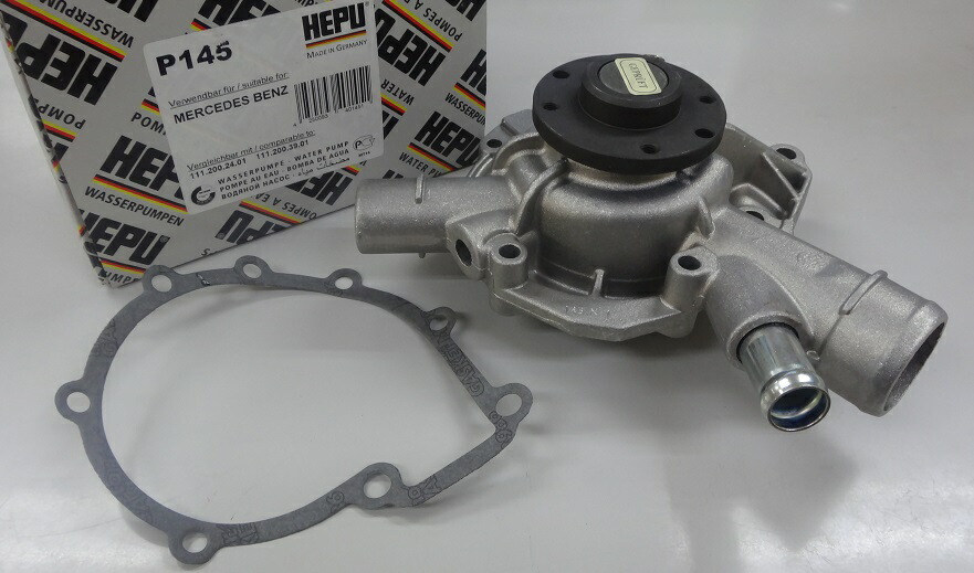 【楽天市場】【1年保証付き／送料無料】ベンツ W638 Vクラス V200 V230 (M111/直4) HEPU製 ウォーターポンプ新品 ...