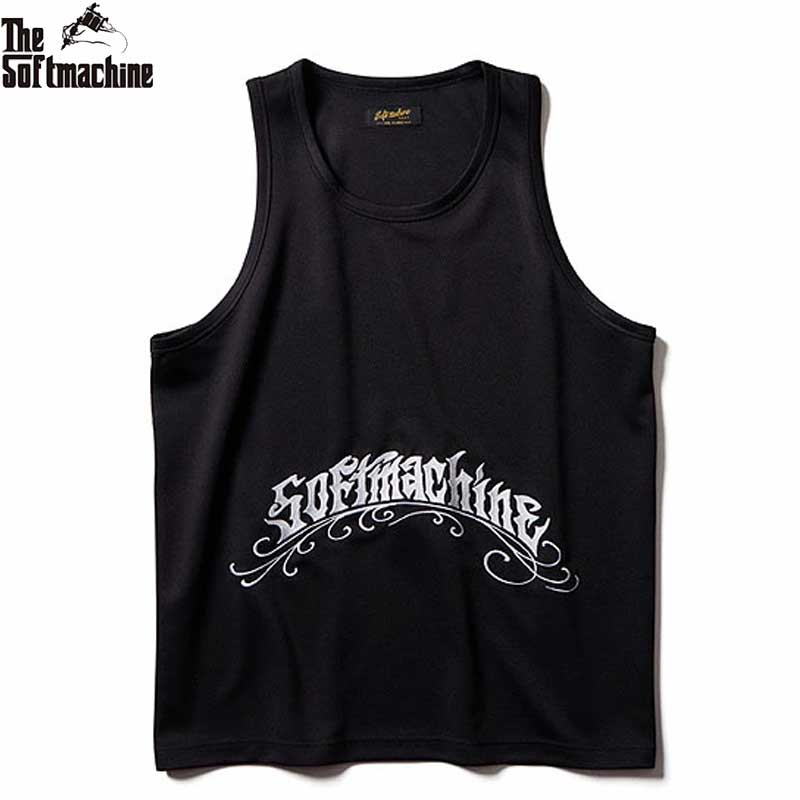【楽天市場】SOFTMACHINE ソフトマシン GUERRERO TANK (MESH TANK TOP) タンクトップ メッシュ BLACK：KUSTOMSTYLE SO-CAL